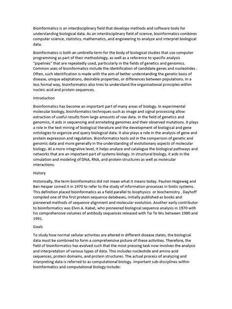 Bioinformatica Pdf Bioinformatics Proteins Bioinformatica Pdf Bioinformatics Proteins
