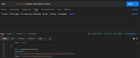 QNAP Container Station API With Postman Brian Prom Blog