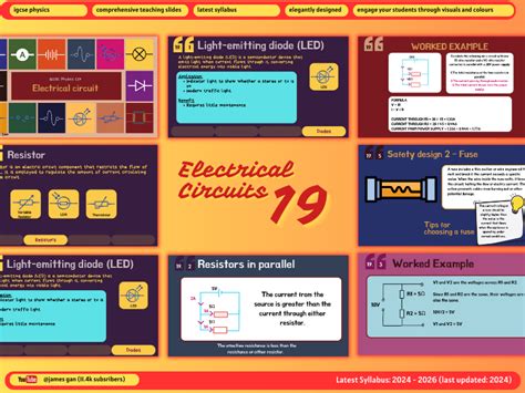 Chapter 19 25 Igcse Physics Electrical Circuit [2025 2027