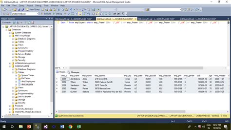 Create Employee Table SQL CREATE TABLE Statement