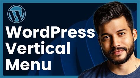 How To Create Vertical Menu In Wordpress Step By Step Wordpress Tutorial Youtube