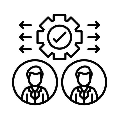 premium vector policy deployment line illustration