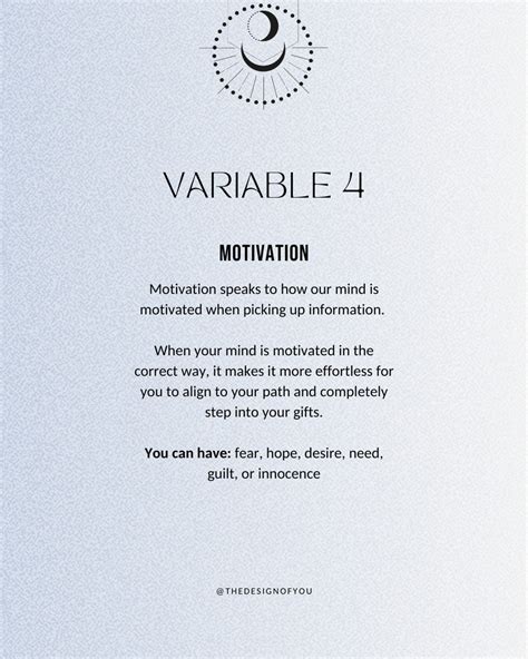 Lets Talk About Variables Variables Speak To How Your Body And Mind