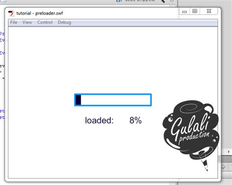 How To Make Flash Preloader Gulali