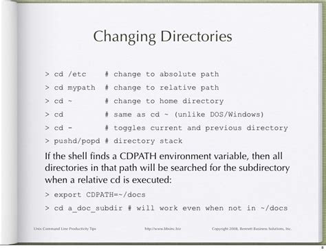 Unix Command Line Productivity Tips