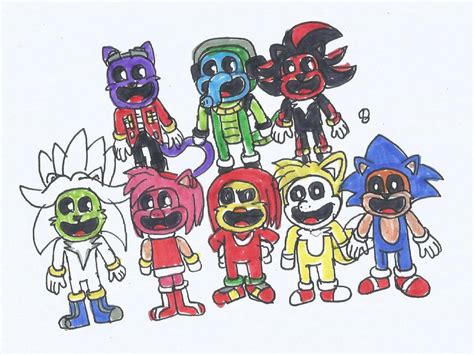 Smiling Critters As Sonic Characters By Spaton37 On Deviantart