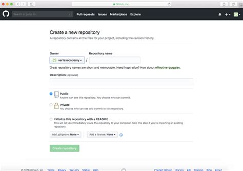 Как создать репозиторий на Github • Vertex Academy