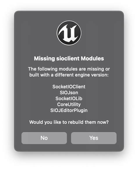 i can t open socketioclient unreal example on macbook pro m1 pro 2021