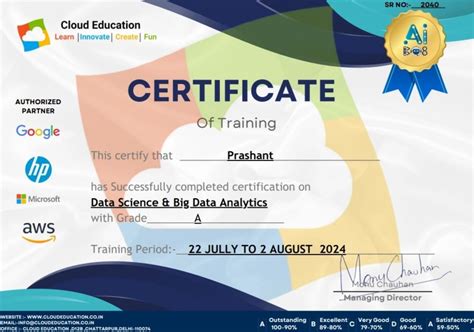 Completed Data Science Course Prashant Posted On The Topic Linkedin