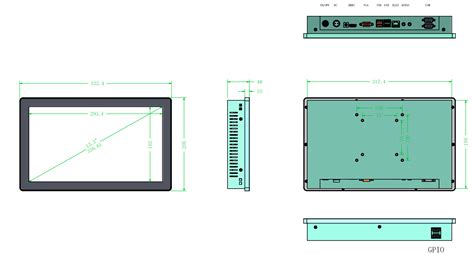 133 Inch Capacitive Touch Panel Pc 1000 Nits Eeti Touch Control