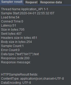 How To Display Response Message As Response Code Is Coming In Jmeter Stack Overflow