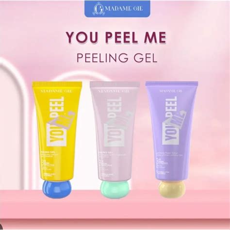 Jual Madame Gie You Peel Me 100gr Shopee Indonesia