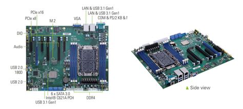 Axiomteks Server Grade Atx Motherboard Powered By The Latest 3rd Gen Intel® Xeon Scalable For