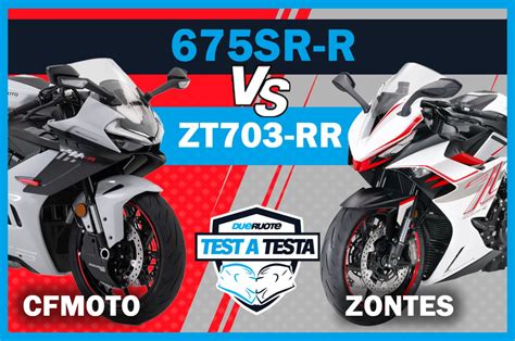 Cfmoto 675sr R E Zontes Zt703 Rr Sportive A 3 Cilindri Tanto Gusto E