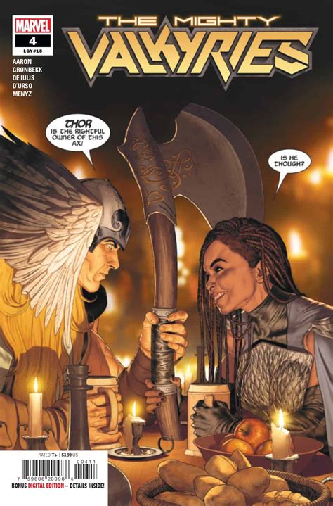 Sneak Peek Preview Marvel Comics Mighty Valkyries 4 Of 5 Comic Watch
