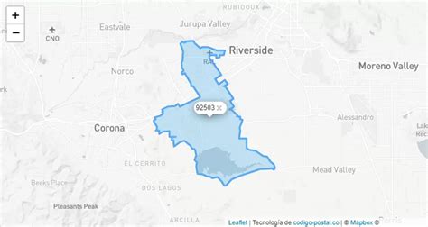 Riverside Ca Zip Code List