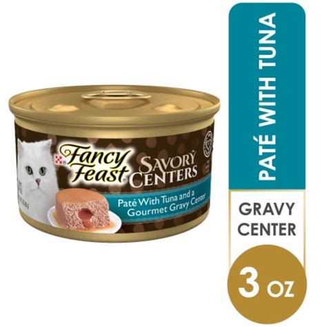 Purina Fancy Feast Savory Centers Wet Cat Food Pate With Tuna And A Gravy
