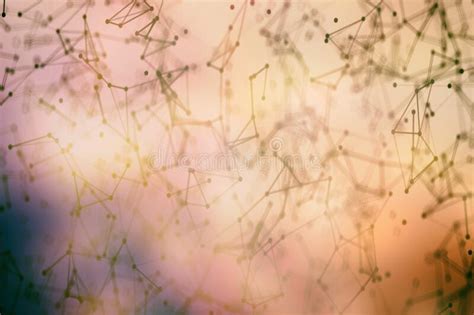 Internet Connection Abstract Sense Of Science And Technology Graphic Design Stock Illustration