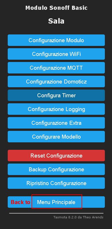 Webui Use Of Back To Xx Text String Option To Go Back Previous Menu Issue Arendst