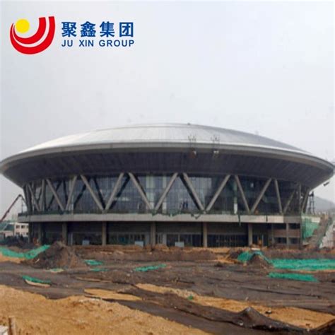 Free Cad Drawing Metal Frame Sports Building Steel Structual Prefab