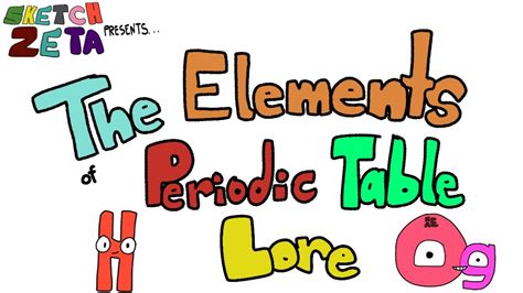 The Elements Of Periodic Table Lore Song Sketchzeta Youtube