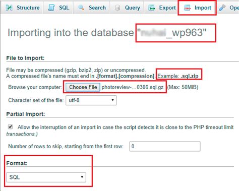 Lỗi sql nhập dữ liệu với phpMyAdmin Hoàng Web