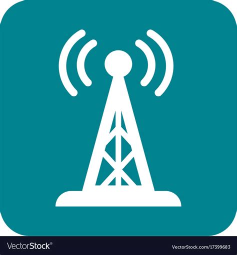 Signals Tower Ii Royalty Free Vector Image Vectorstock