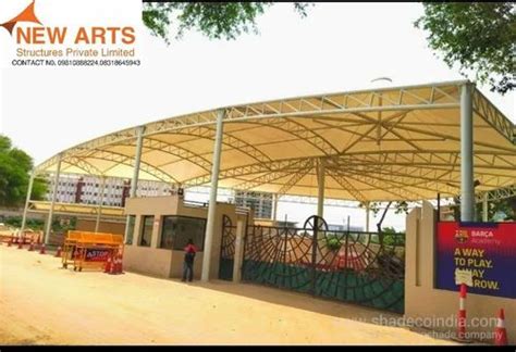 Pvc Coated Tensile Tent Fabric Structure At ₹ 375sq Ft In New Delhi