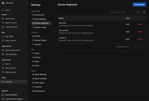 Private Docker Registry Iomete