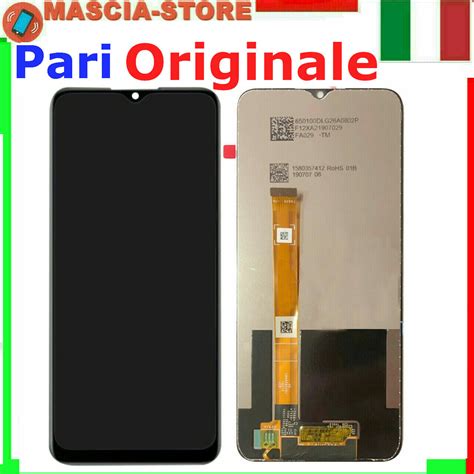 DISPLAY LCD OPPO A9 2020 CPH1937 CPH1939 CPH1941 TOUCH SCREEN VETRO
