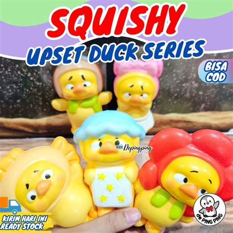 Squishy Upset Duck Squishy Cute Duck Squishy Duck Upset Duck Shopee
