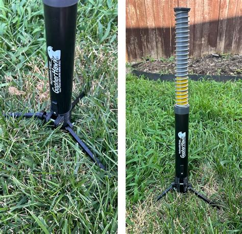 gopher hawk gopher and mole trap stand for shallow holes stand only