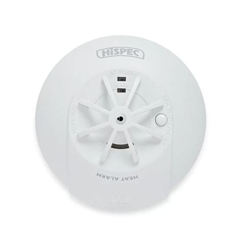 Hsipec Hssaheff10 Interconnectable Fast Fix Mains Heat Detector With