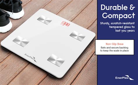 Enerplex Fit 2020 Model Bluetooth Body Fat Scale Weight