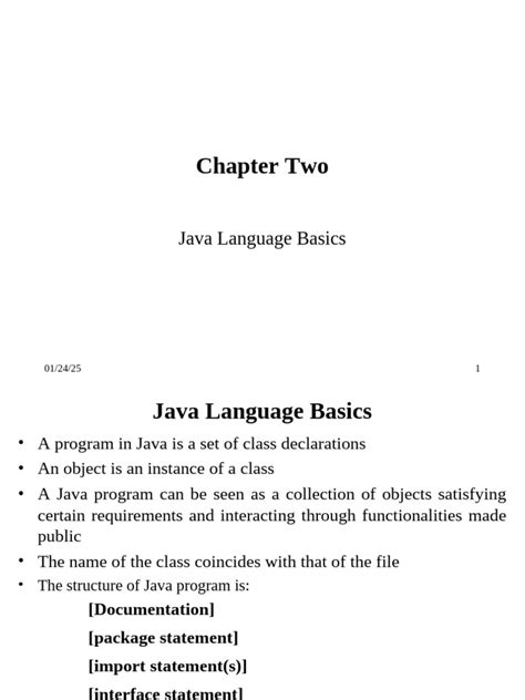 Object Oriented Programming Chapter Pdf Integer Computer Science