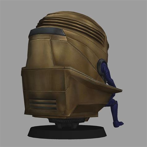 Modok Antman Quantumania Low Poly 3d Print Model 3d Model 3d Printable