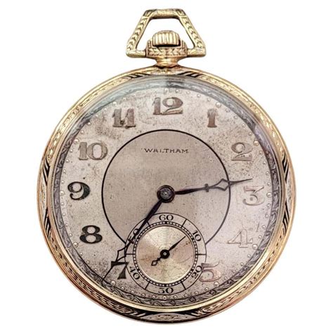 Waltham 14kt Multi Colored 16 Size Hunters Case Pocket Watch From 1907