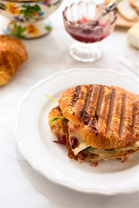 Turkey Croissant Panini Great Recipe For Thanksgiving Leftovers