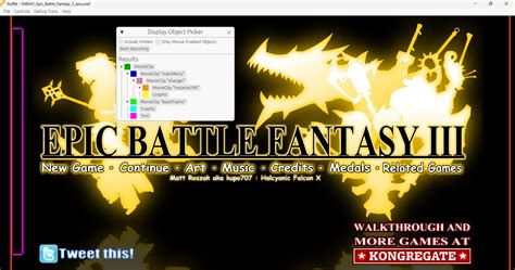 Epic Battle Fantasy 3 Invisible Text · Issue 11967 · Ruffle Rsruffle