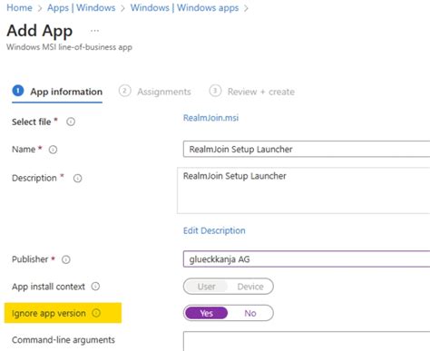 Deploying The Agent Realmjoin Vnext
