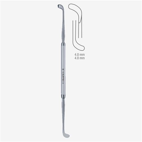 Pennington Septum Elevator Double Ended With Solid Handle
