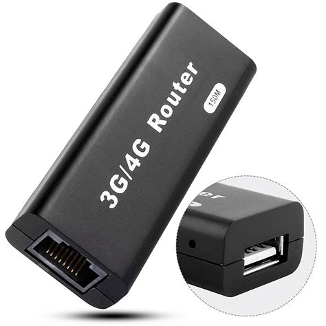 Mini 3g4g Wifi Router Rj45 Usb Wireless Routers Portable Router 2412