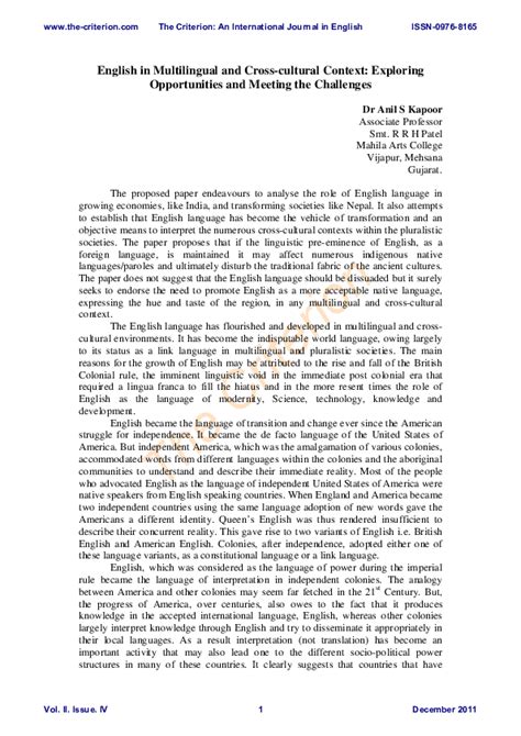pdf english in multilingual and cross cultural context exploring