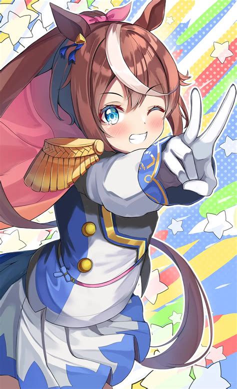 Tokai Teio Uma Musume Pretty Derby Mobile Wallpaper By Rappiyade