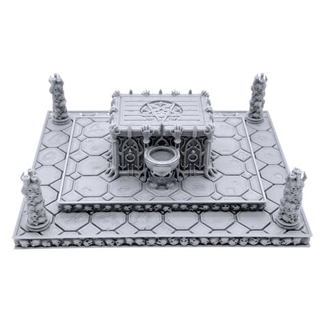 Endertoys Sacrificial Altar Dnd Terrain Scenery For 28mm Tabletop