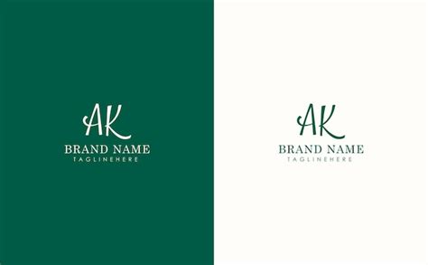 Ak Monogram Logo Free Vectors And Psds To Download