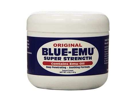 Nfi Consumer Products Blue Emu Super Strength 4 Ounce Ingredients And