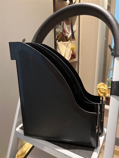 L Shape File Holder Hobbies Toys Stationery Craft Stationery Babe Supplies On Carousell