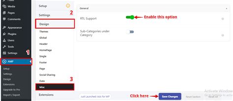 How To Enable Rtl In Amp Amp Tutorials