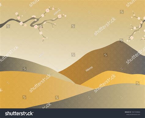 Japanese Background Hand Drawn Wave Vector Stock Vector Royalty Free 1967258860 Shutterstock